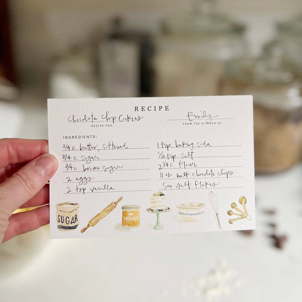 Baking recipe cards – Foxtrot Home