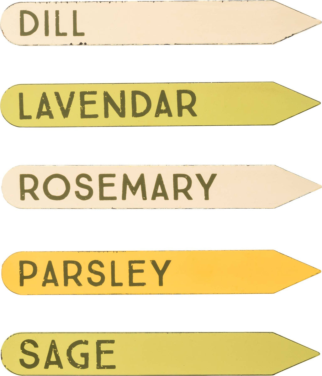 Rustic Herb Markers – Foxtrot Home